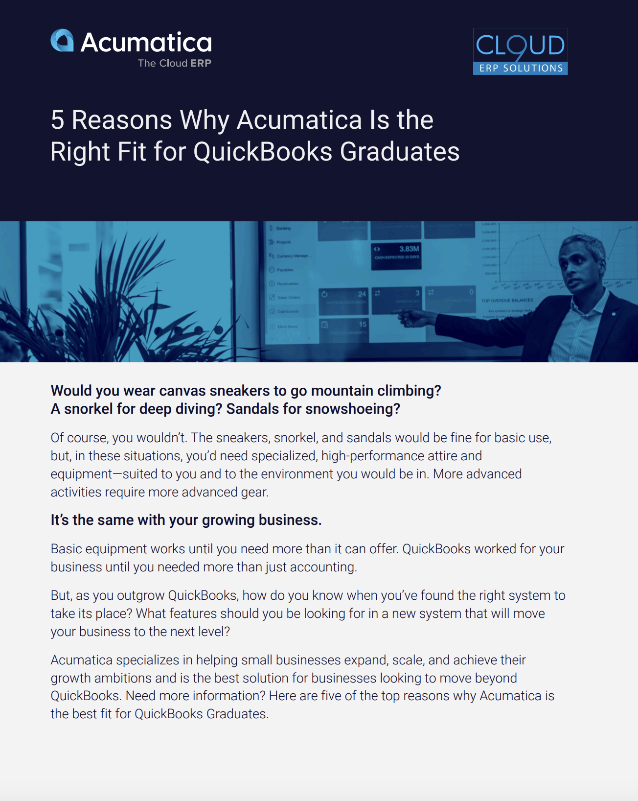 Acumatica vs QuickBooks Comparison Resources